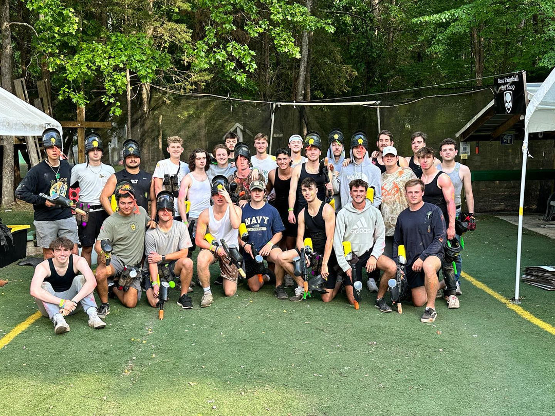 BOSS Paintball Field for birthday parties, Charlotte NC
