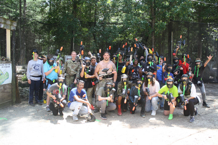 BOSS Paintball Field for birthday parties, Charlotte NC